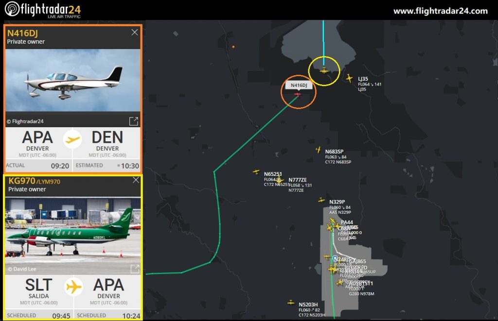 Сблъсък във въздуха се размина без жертви | Авио Форум