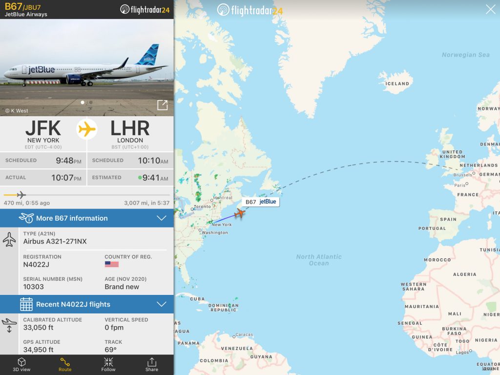 JetBlue стартира презокеански полети Ню Йорк-Лондон | Авио Форум